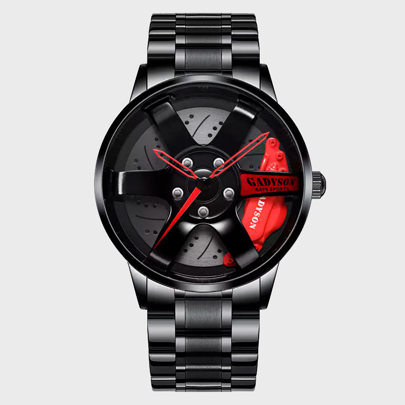 Wompi - Zacateshop - Reloj de mano para hombre con diseño de rin de ...