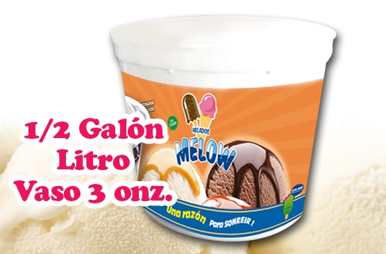 Wompi - Sorbetes Melow - Medio Galón de Sorbete Melow